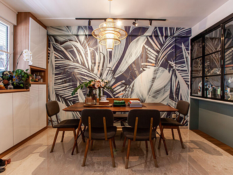 How To Effectively Use Wallpaper To Accentuate High Ceilings